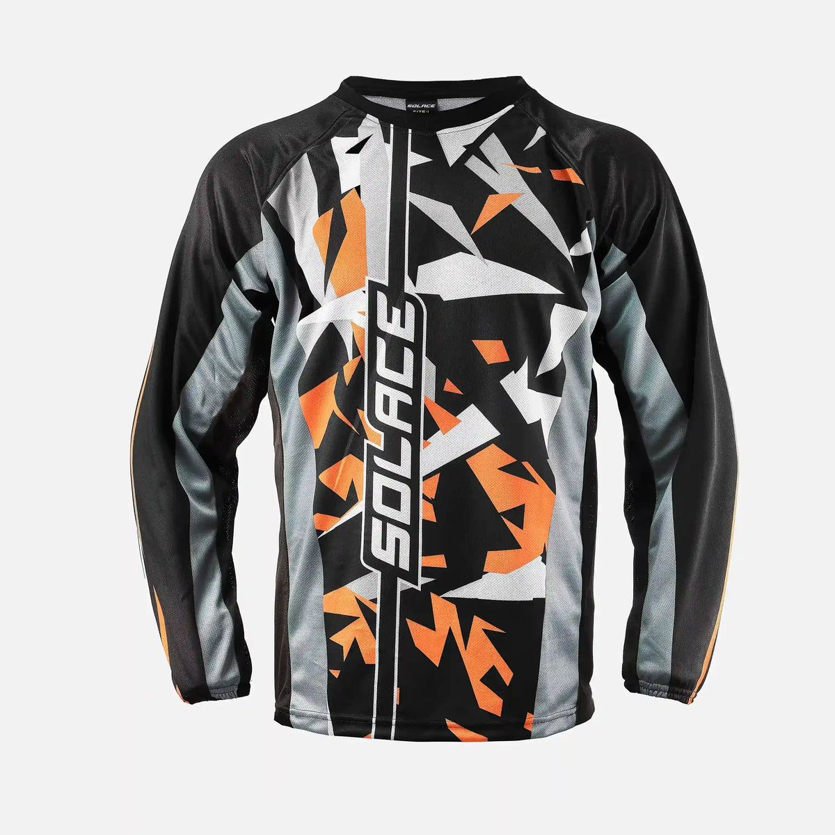Falcon Jersey ( Black-Orange) - Solace Motorcycle Clothing Co ...