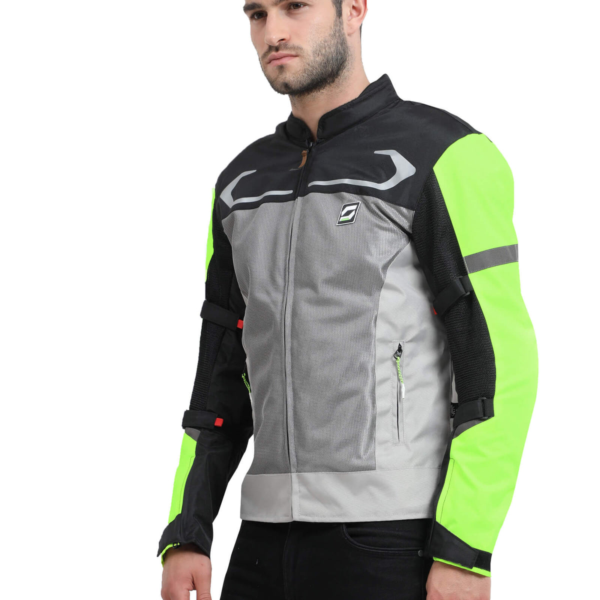 AIR-X Jacket V2 (Neon) - Solace Motorcycle Clothing Co - Official ...