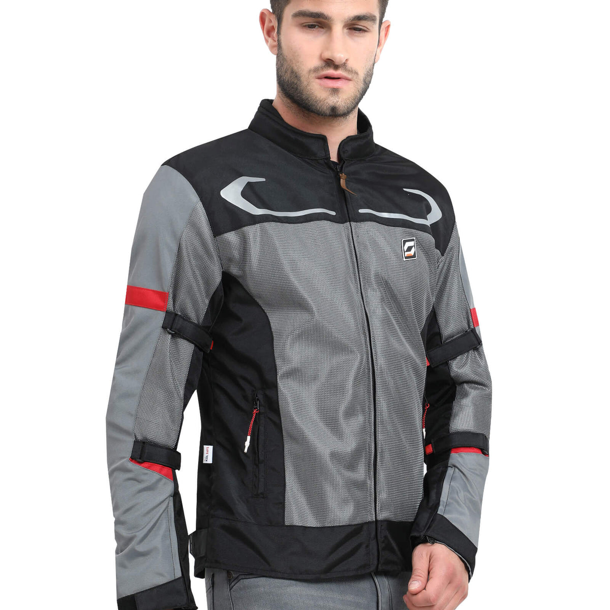 AIR-X Jacket v2 (GREY) - Solace Motorcycle Clothing Co - Official ...