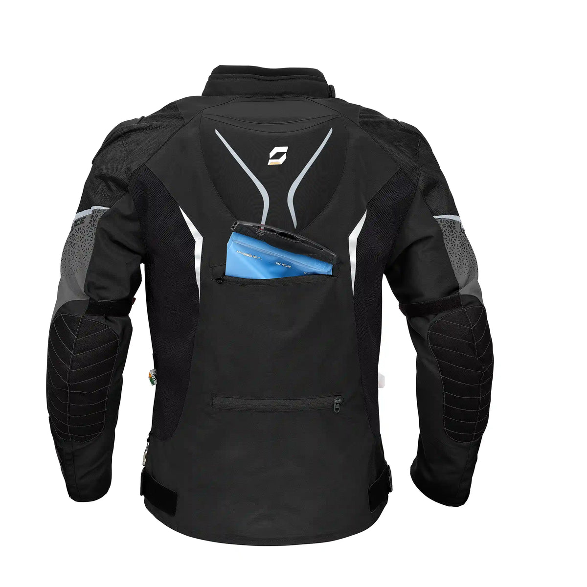 SABRE JACKET Pro V5 (Black) - Solace Motorcycle Clothing Co - Official ...