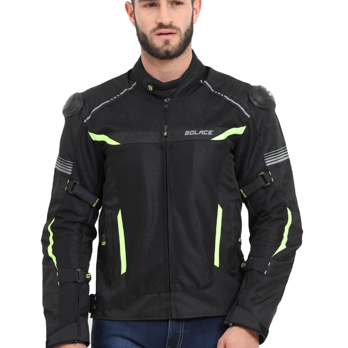 RAMBLE Jacket ( Neon ) - Solace Motorcycle Clothing Co - Official ...
