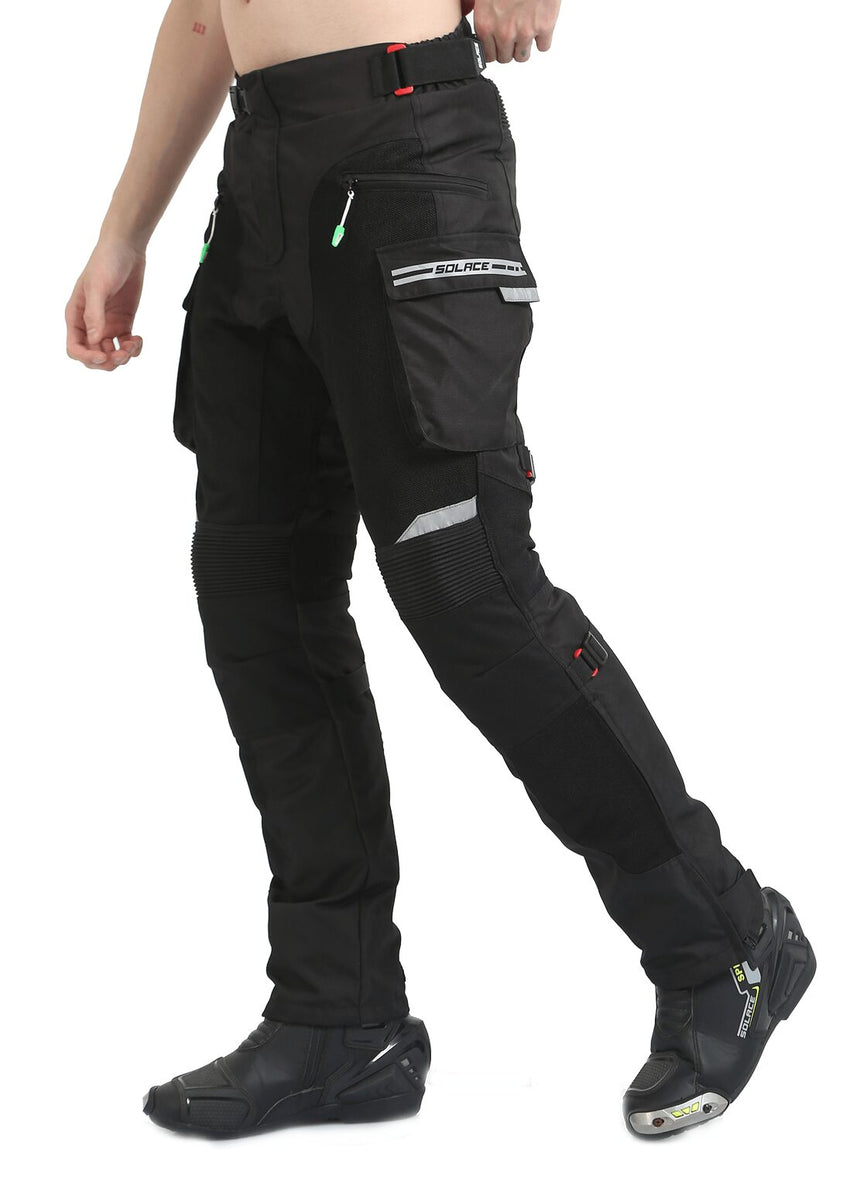 COOLPRO V3T.0 Mesh Pant (Black) - Solace Motorcycle Clothing Co ...