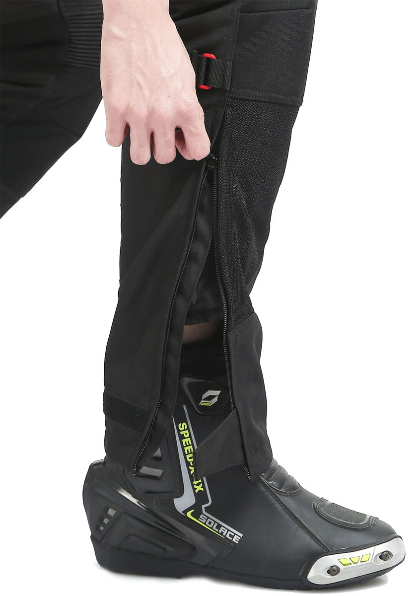 COOLPRO V3T.0 Mesh Pant (Black & Neon) - Solace Motorcycle Clothing Co ...