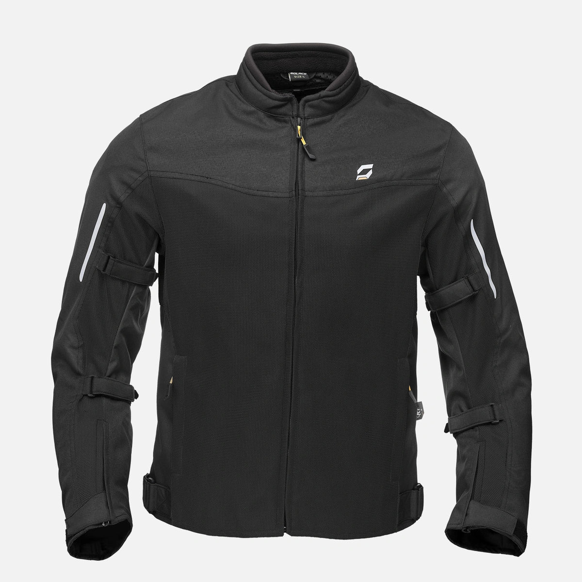 Thrift Mesh Jacket (Minima Black) - Solace Motorcycle Clothing Co ...