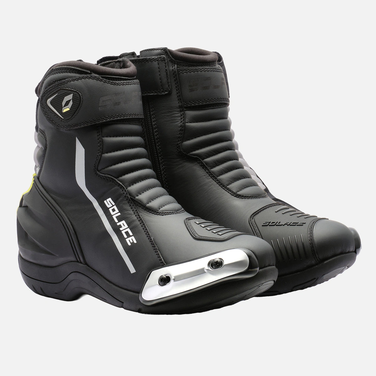 Speed x 2.0 Boots - Black Motorcycle Boots | Solacegears – Solace ...